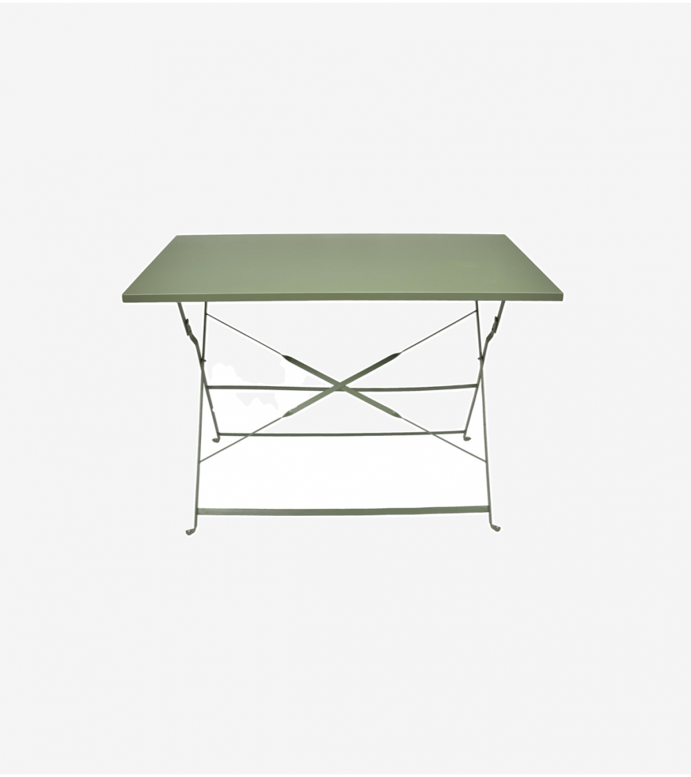 Table Pliante Verte Kaki - Ameublea.fr